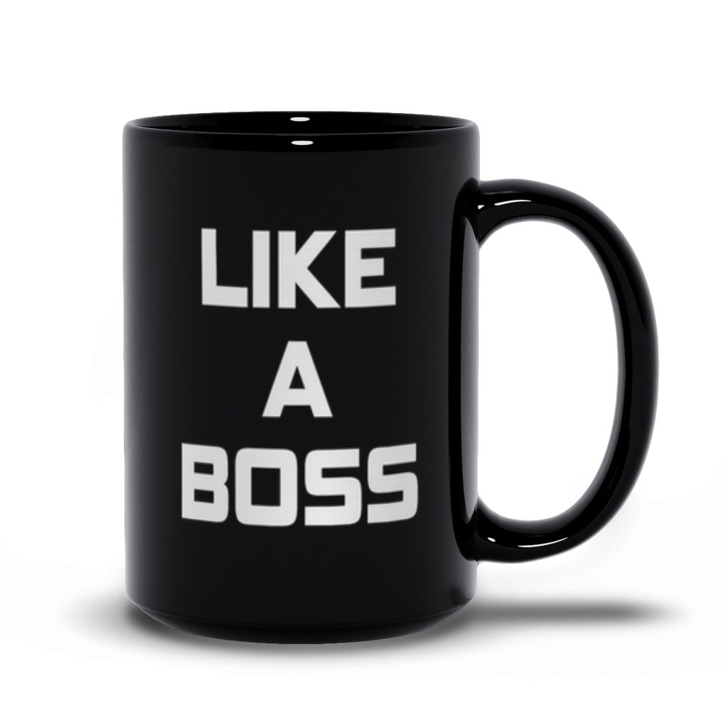 Like A Boss Mug Girl Boss Mug New Job Mug Office Mug Funny - Etsy