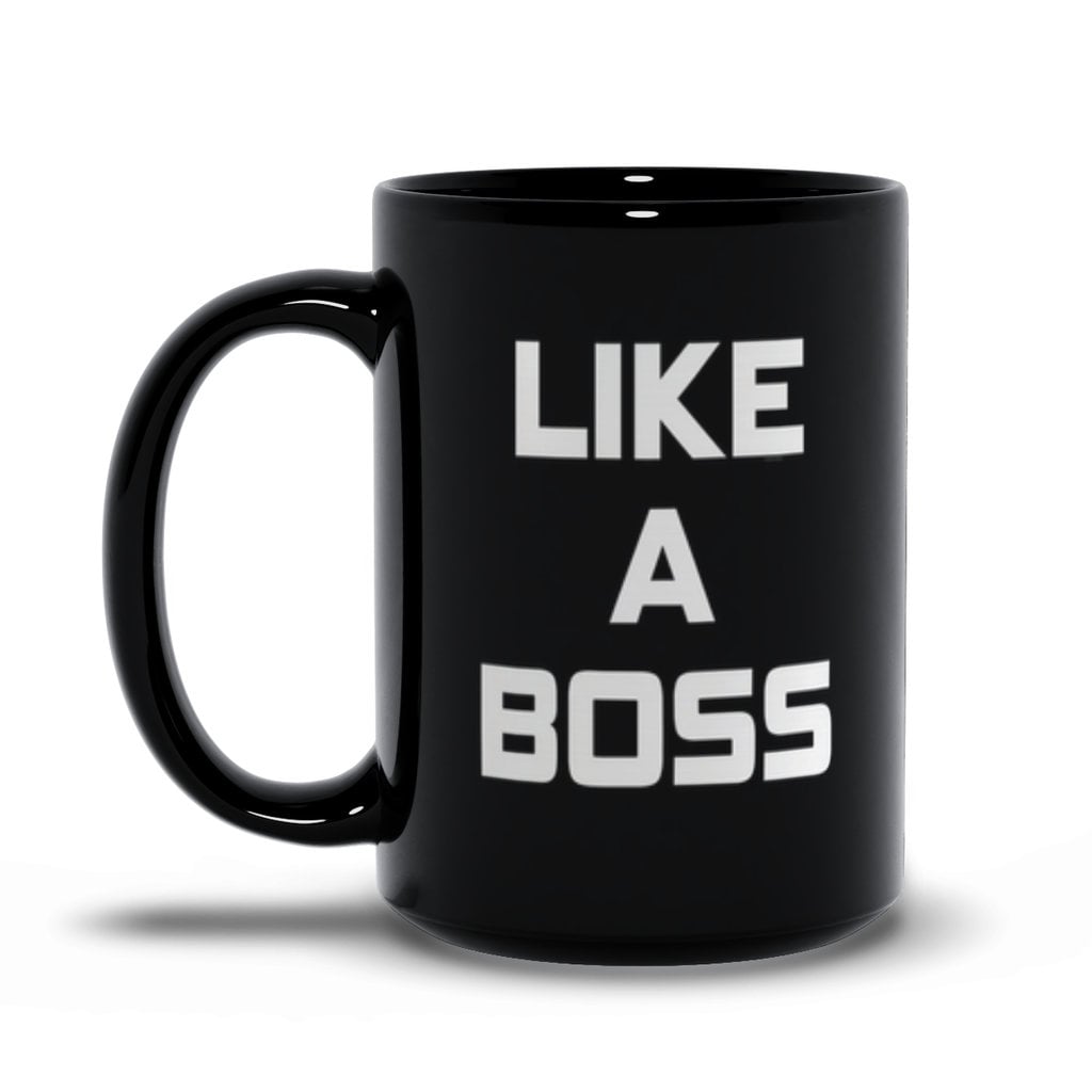 Like A Boss Mug Girl Boss Mug New Job Mug Office Mug Funny - Etsy