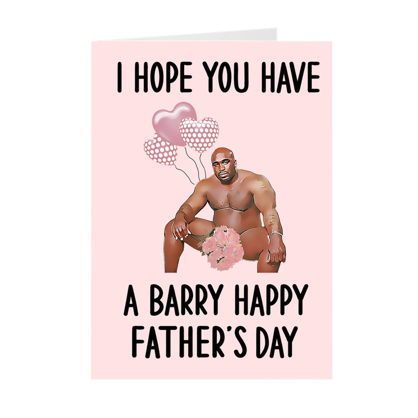 Barry Woods Meme Fathers Day Card Wood Sitting On A Bed Etsy