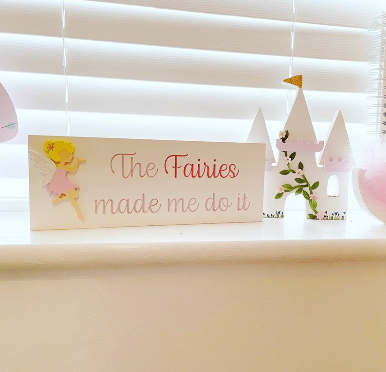 Engraved freestanding Fairy block Bookends Home & Living etna.com.pe