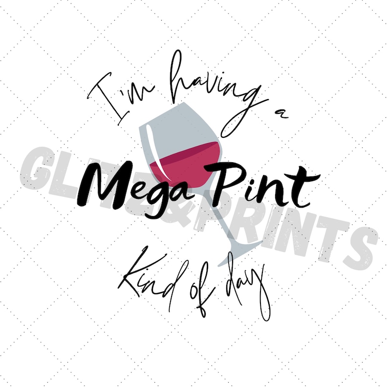 Mega Pint PNG and SVG Only - Digital File, Mega Pint PNG - Digital File ...
