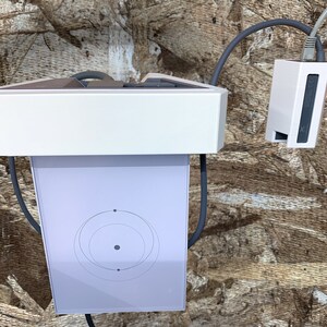 Starlink Mount COMBO PACK - Wifi Router Wall Hanger & Ethernet Adapter ...