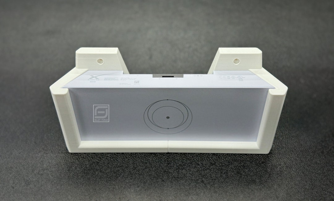 Starlink Gen 3 Router Wall Mount 3D Printed Plastic White Fast Free ...