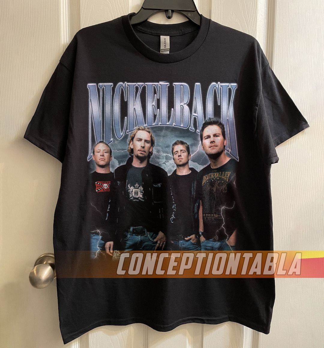 Limited Vintage Nickleback Band Shirt, Nickleback Get Rollin New Album ...