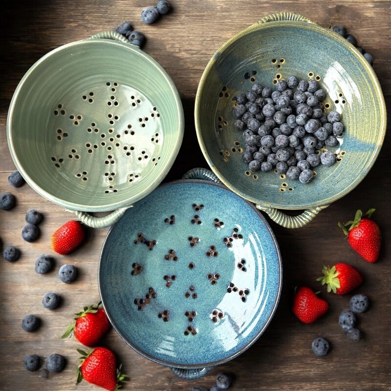Ceramic Colander - Etsy