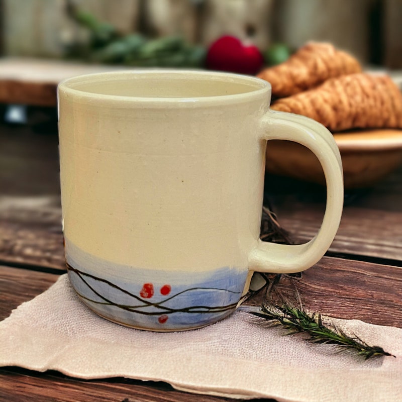 Wheel Thrown Mug - Etsy