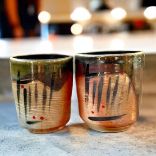 Ceramic Water Glass - Etsy