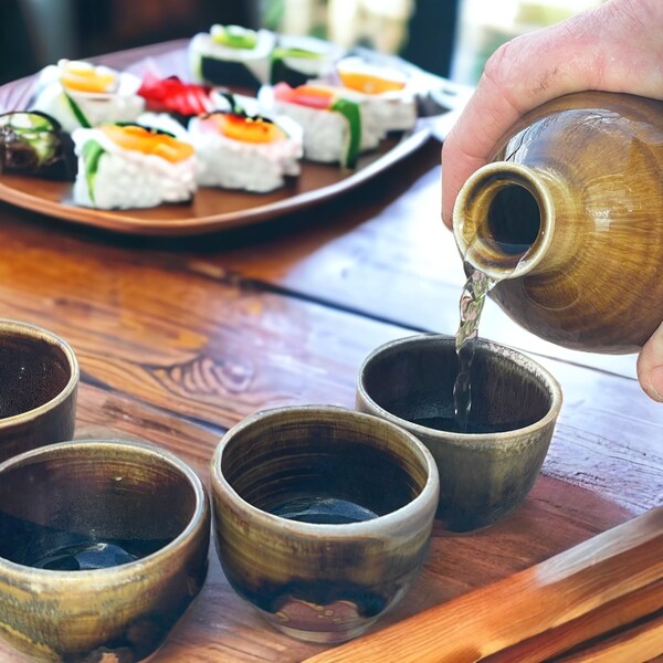 Sake Set - Etsy