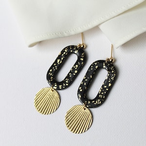 Black gold jewelry Etsy