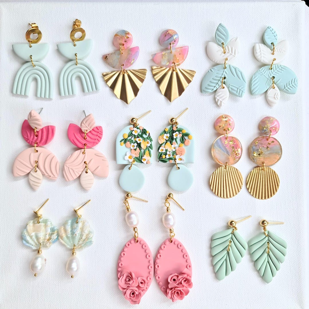 Handmade Earrings Collection, Spring Collection, Summer Collection ...