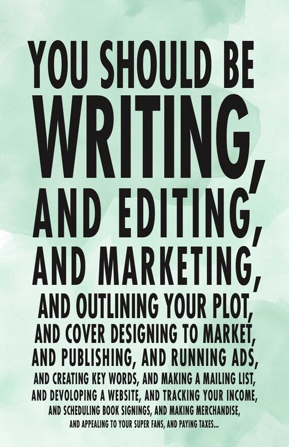 You Should Be Writing And... Digital Download | Etsy