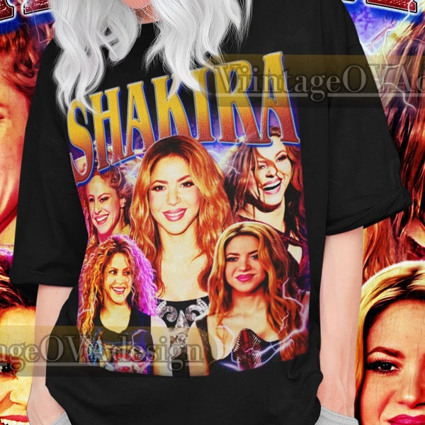 Shakira Tee Shirt - Etsy