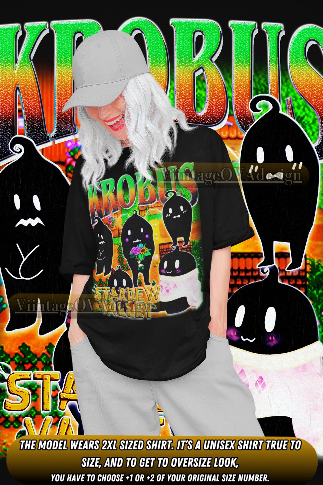 Super Fresh New Arrivals Krobus Stardw Valley Shirt, Farming Video Game ...