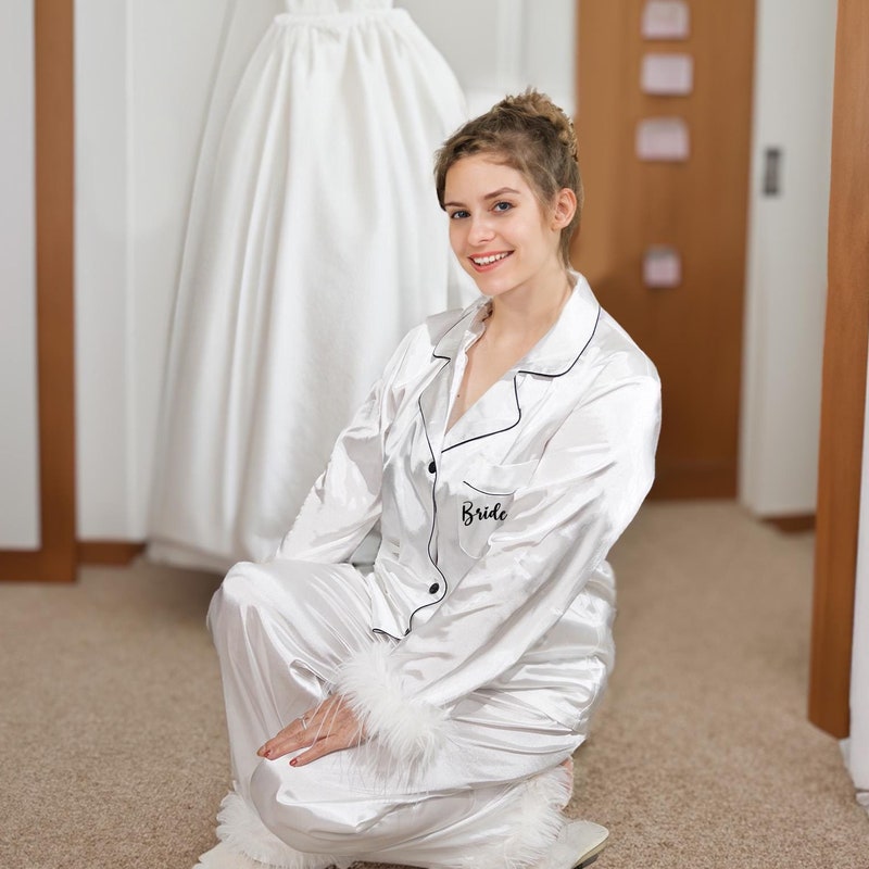 Silk and Fur Pajamas - Etsy UK