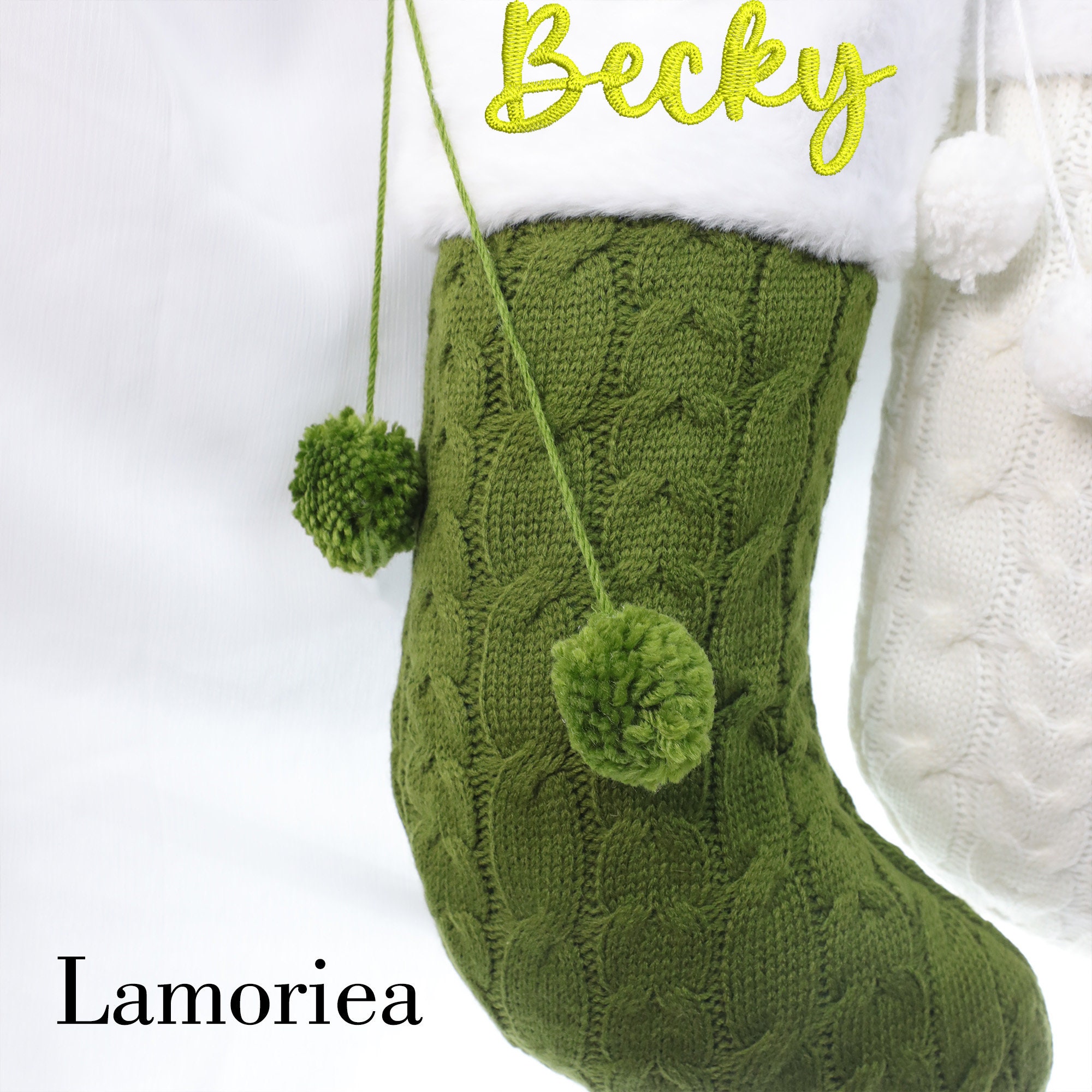 Personalized Stockings With Name, Christmas Stockings 2026, Monogram ...
