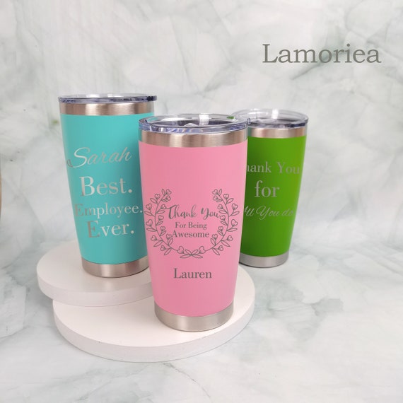 Employee Appreciation Gift Tumbler Custom Travel Mug - Etsy
