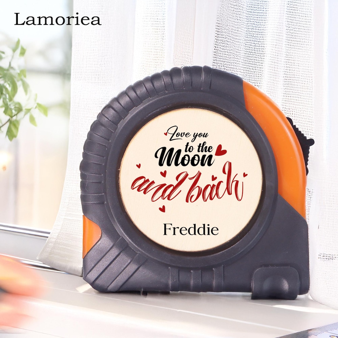 Custom Measure Tape for Men, Gift for Him, Anniversary Gift, Custom ...