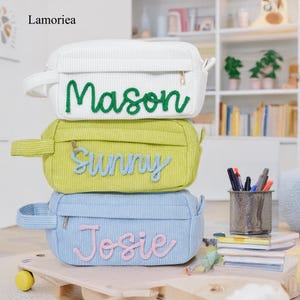 Personalized Kids Pencil Pouch, Name Pencil Case, Back to School Gift ...