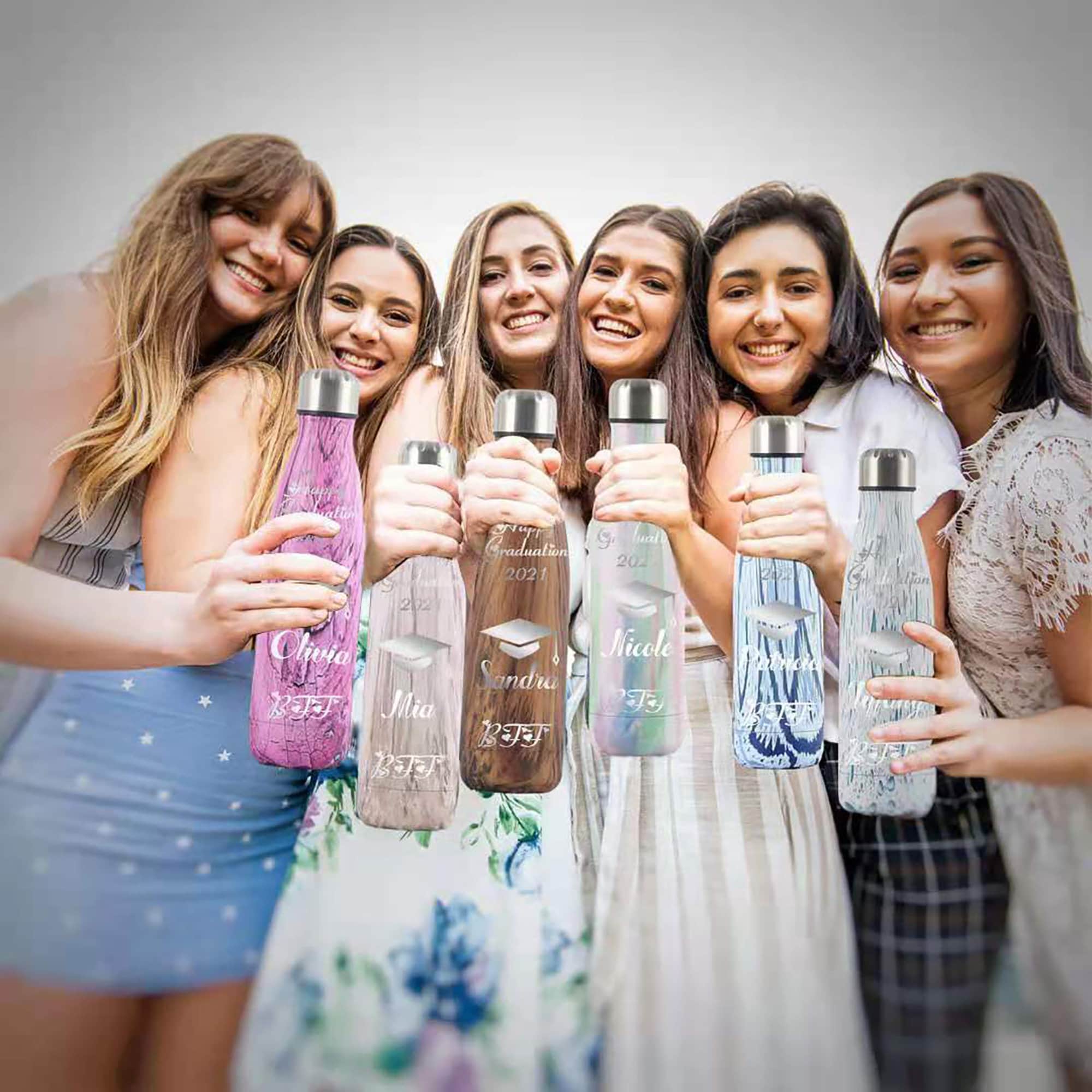 Graduation Gift Classmate Gift Personalised Water Bottle | Etsy