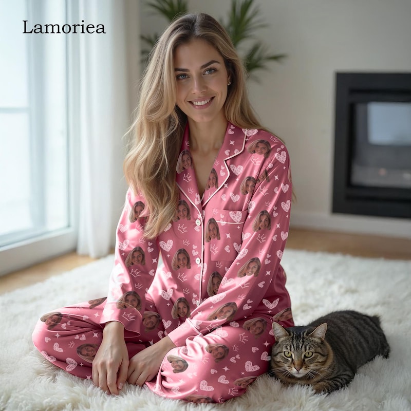 Custom Print Pajamas - Etsy Australia