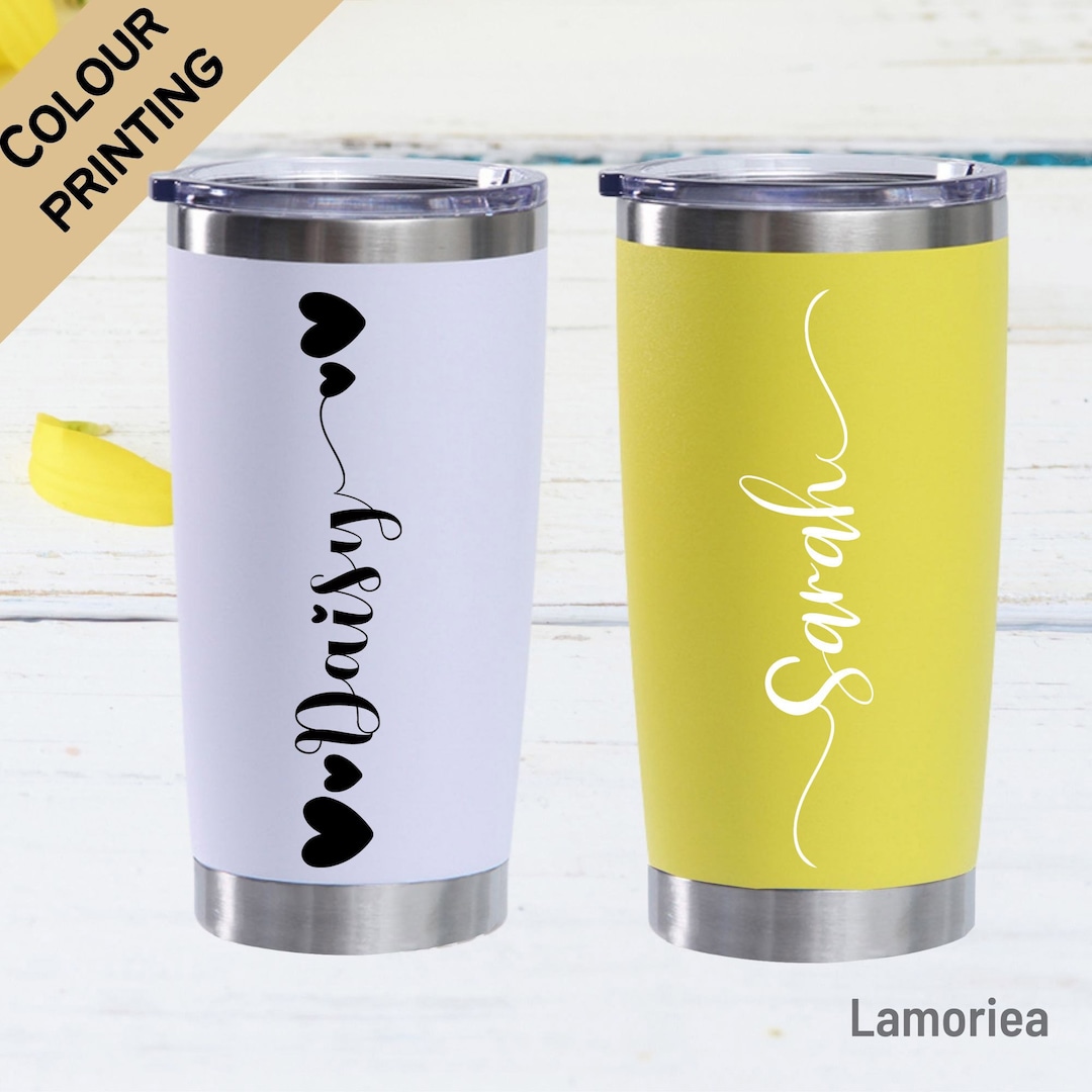Personalized 20 OZ Tumbler, Color Tumbler, Colour Printing Tumbler ...
