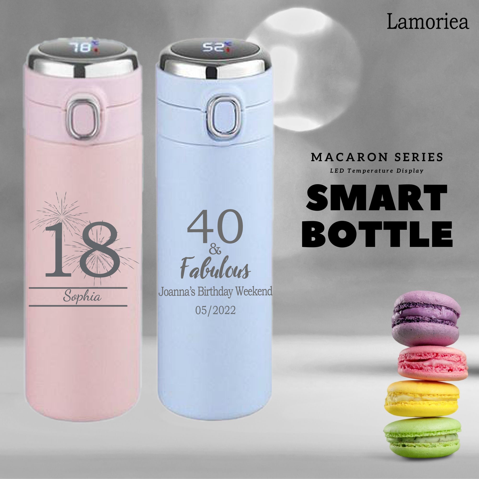 Personalised Coffee Bottle Custom Coffee Bottle Birthday | Etsy