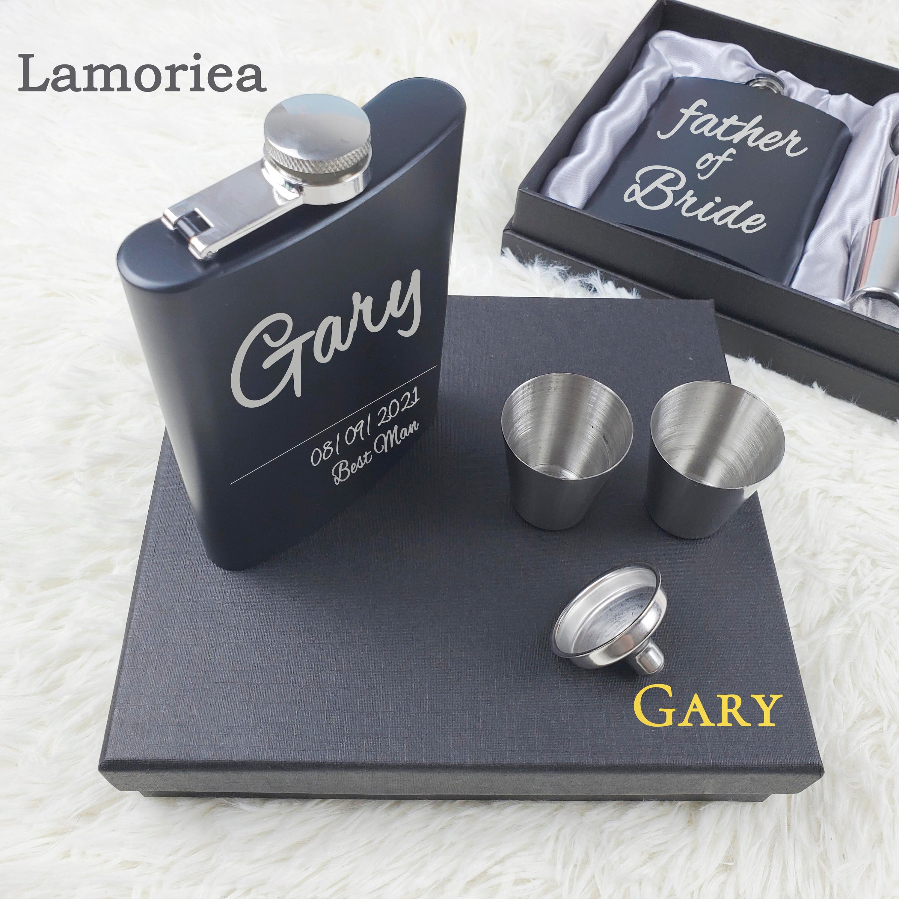 Best Man Hip Flask, Engraved Flask, Father Gift, Wedding Idea, Custom ...