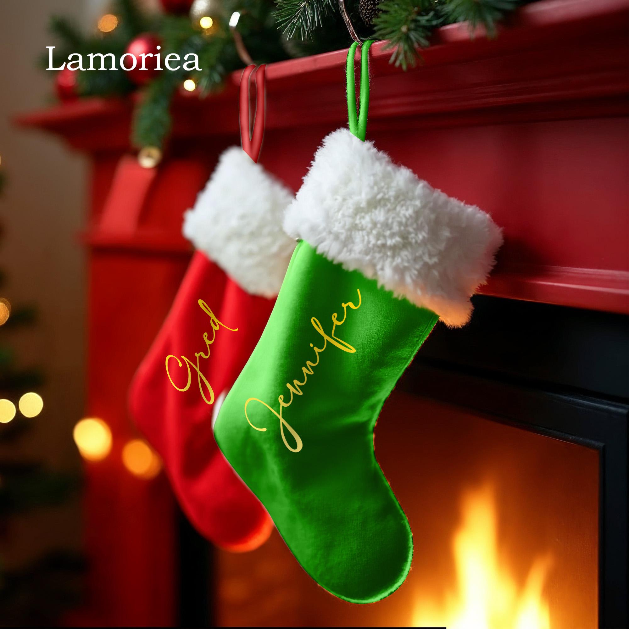 Personalized Christmas Stocking, Family Matching Stocking, Xmas ...