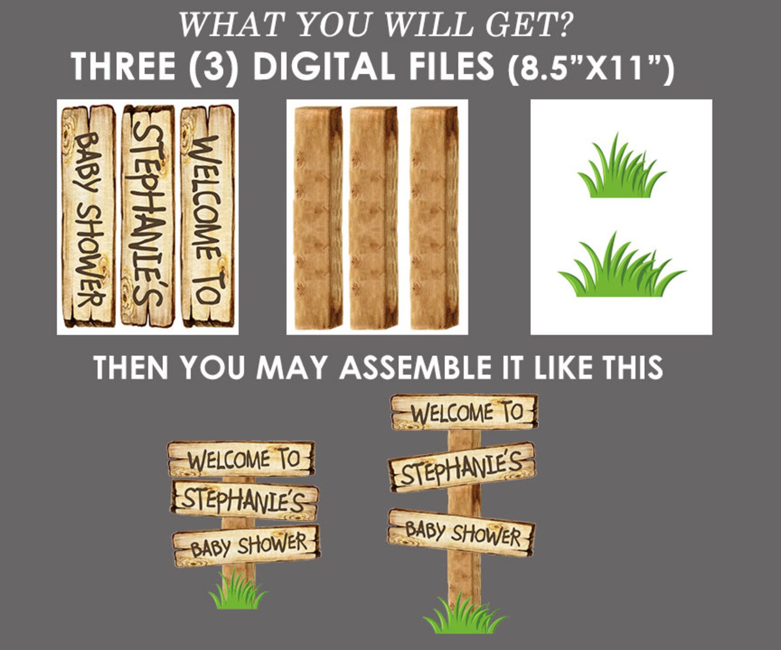 PERSONALIZED Digital Sign/ Wood Signage Hundred Acre/ Digital - Etsy