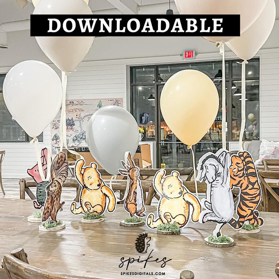 Digital Download / Hanging Characters of Winnie the Pooh Friends ...