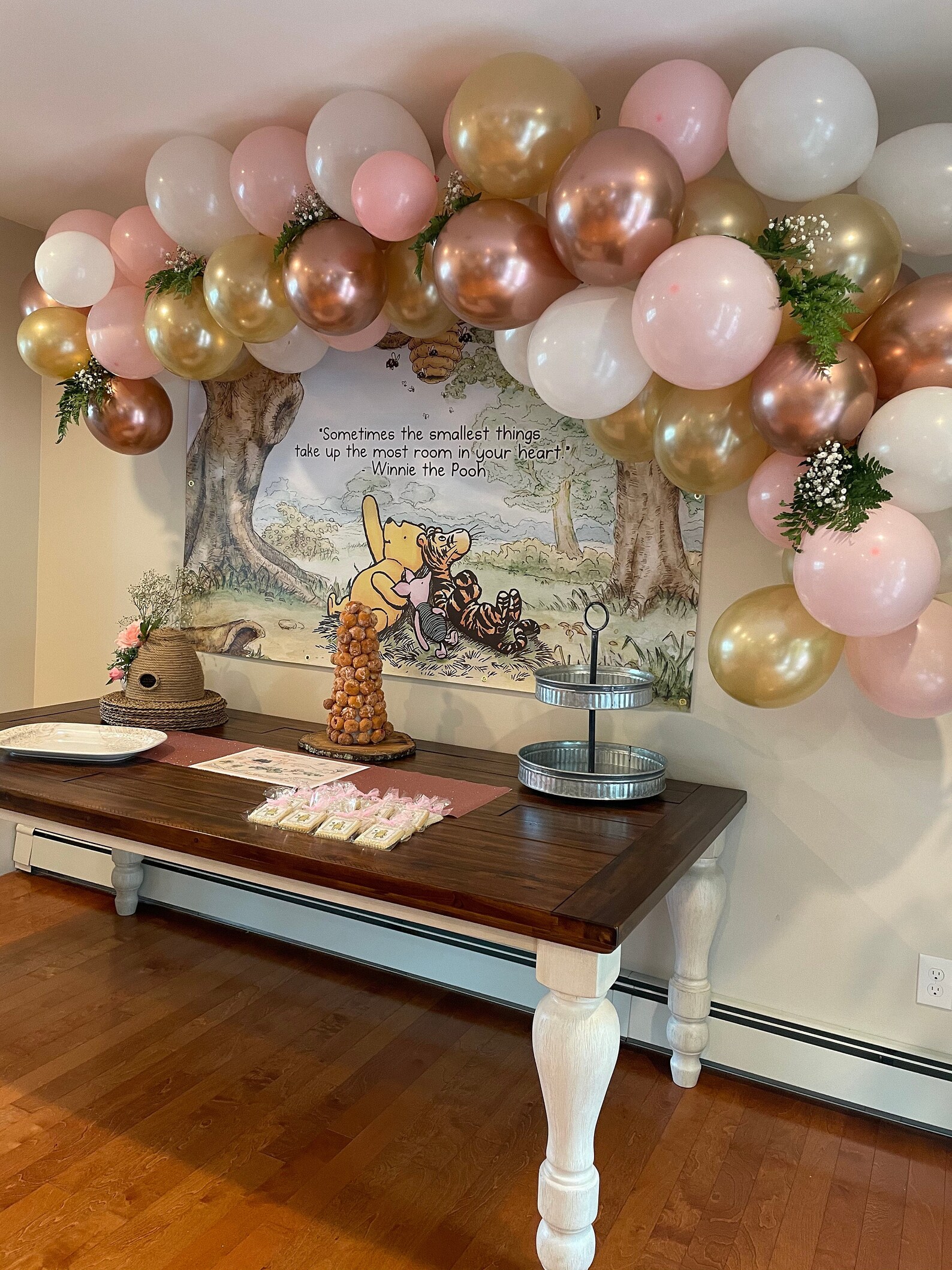 72"x48" Classic Winnie the Pooh Backdrop Background in DIGITAL FILE ...