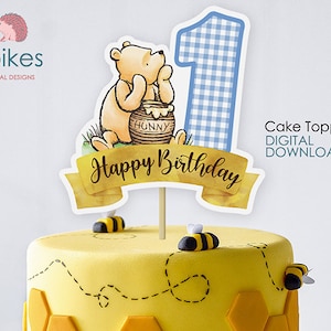 Classic Winnie the Pooh Cake Topper or Centerpiece Decoration / for ...
