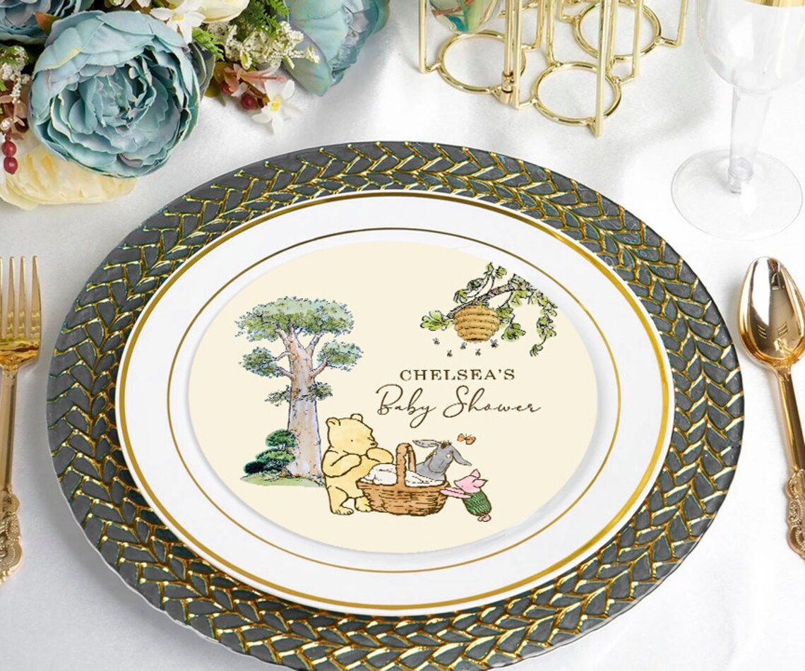 Personalized Charger Plate Insert Digital Item Only /text - Etsy