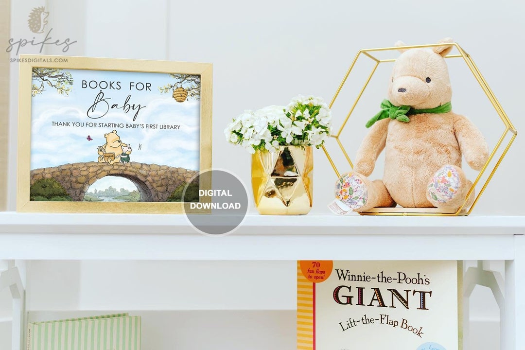 DIGITAL Download 10x8 and 7x5 Inches Books for Baby Sign / Classic ...