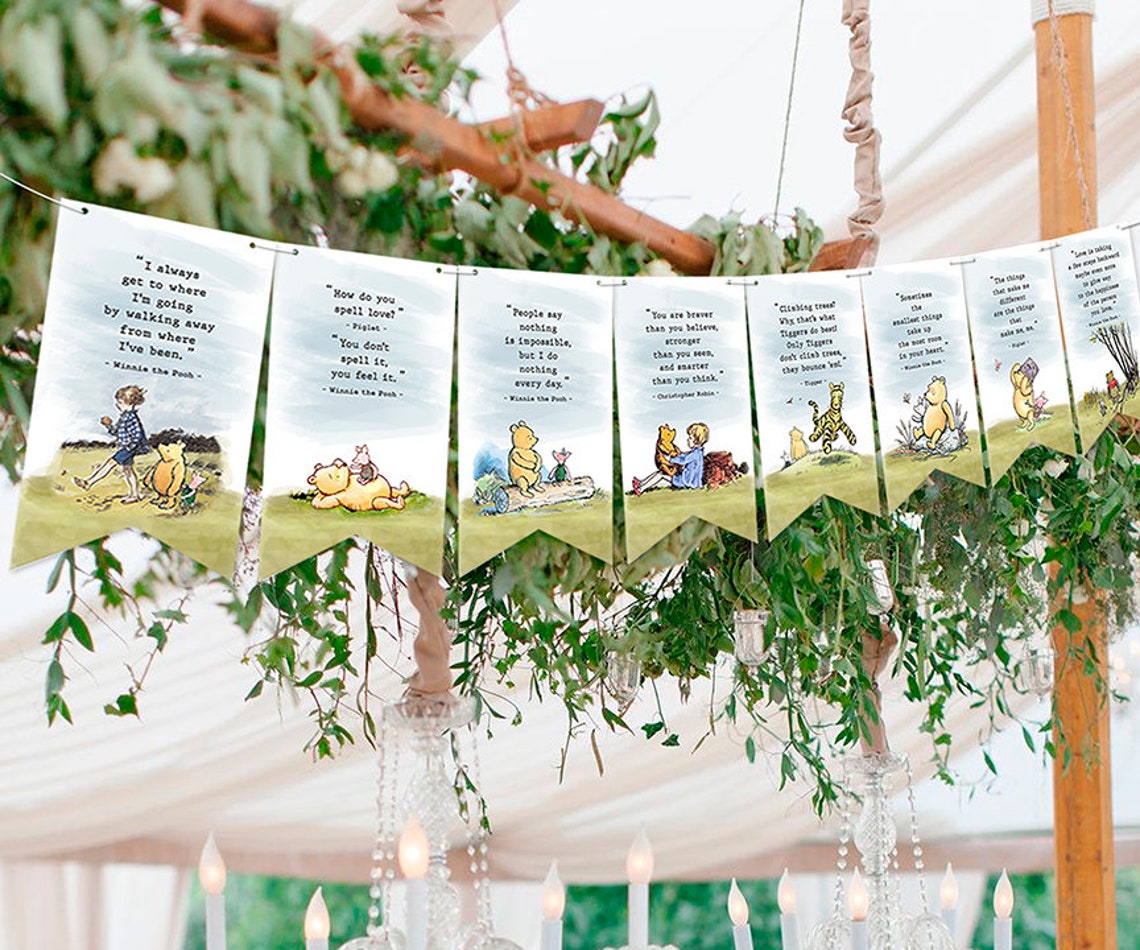 18 Quotes Download in Seconds Digital Banner Garland/classic - Etsy