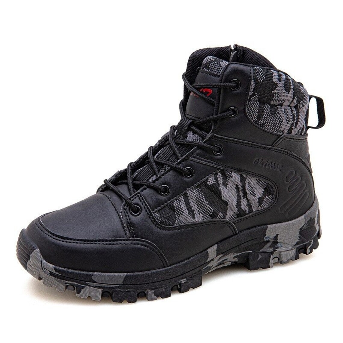 Tactical Military Combat Boots Men Suede Leather US Army - Etsy