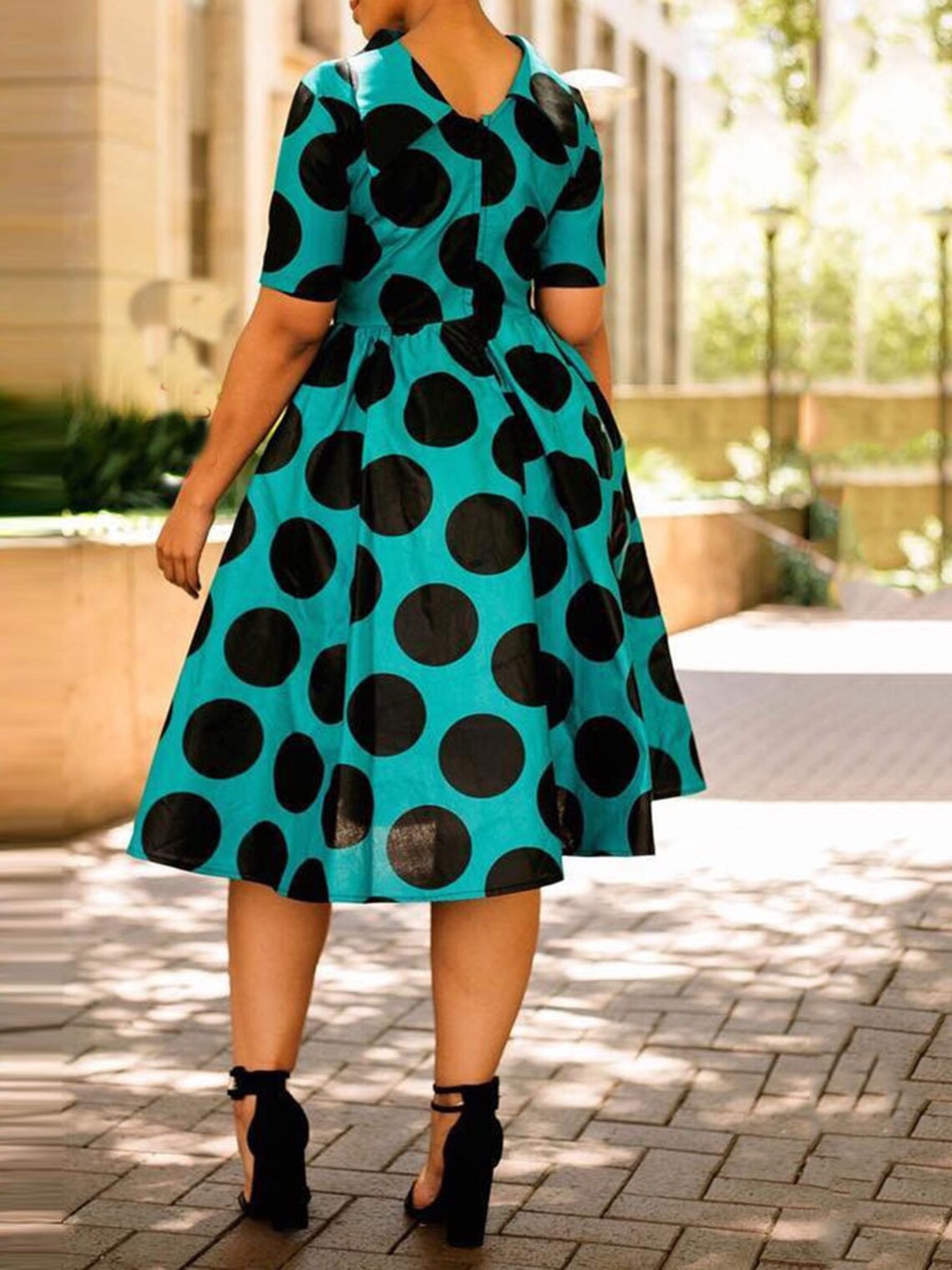 Dresses Women Elegant Vintage Print Party Dresses Sleeve - Etsy