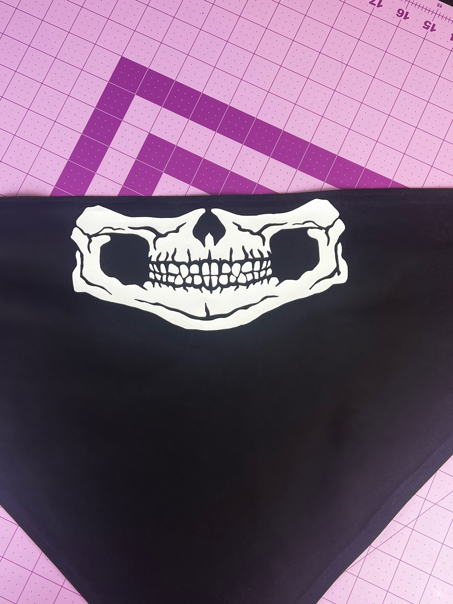 Skull Bandana - Etsy
