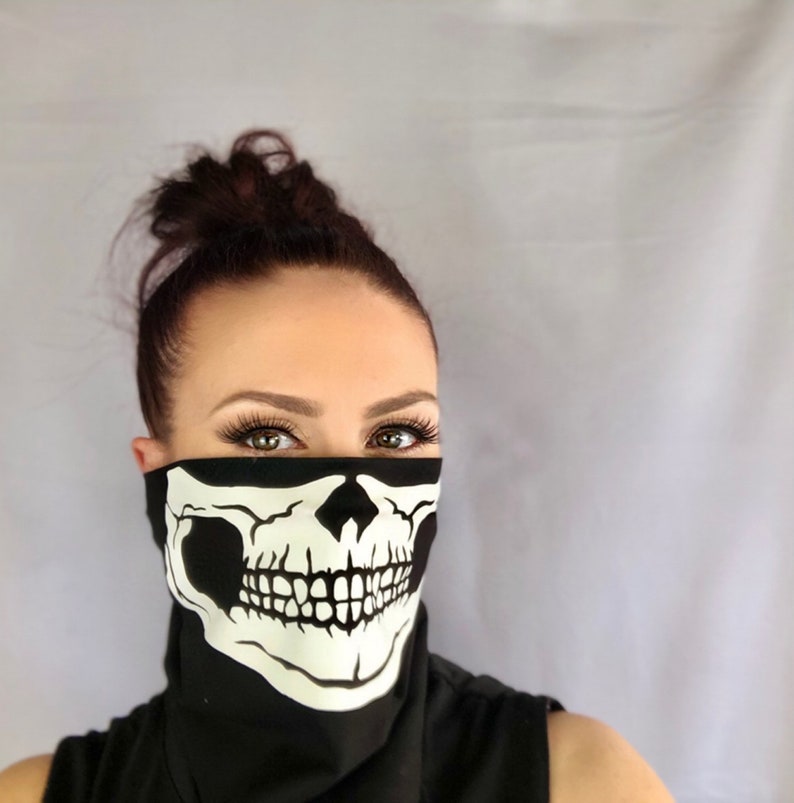 Skull Bandana - Etsy