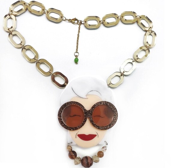 Iris Apfel Be Bold Over By Iris Apfel Adam Long Necklace