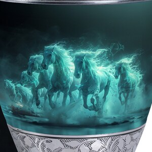 Ghost Horse Urn for Human Ashes - Cremation Urns for Ashes for Adults ...