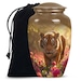 Wild Tiger in Blooms Cremation Urn for Ashes, Ashes Urn, Decorative Urn ...