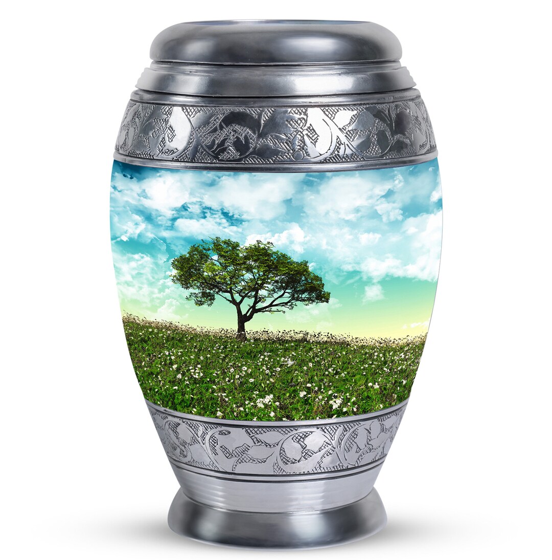 The Tree of Serendipity - Decorative Modern Urn for Human Ashes Urns ...