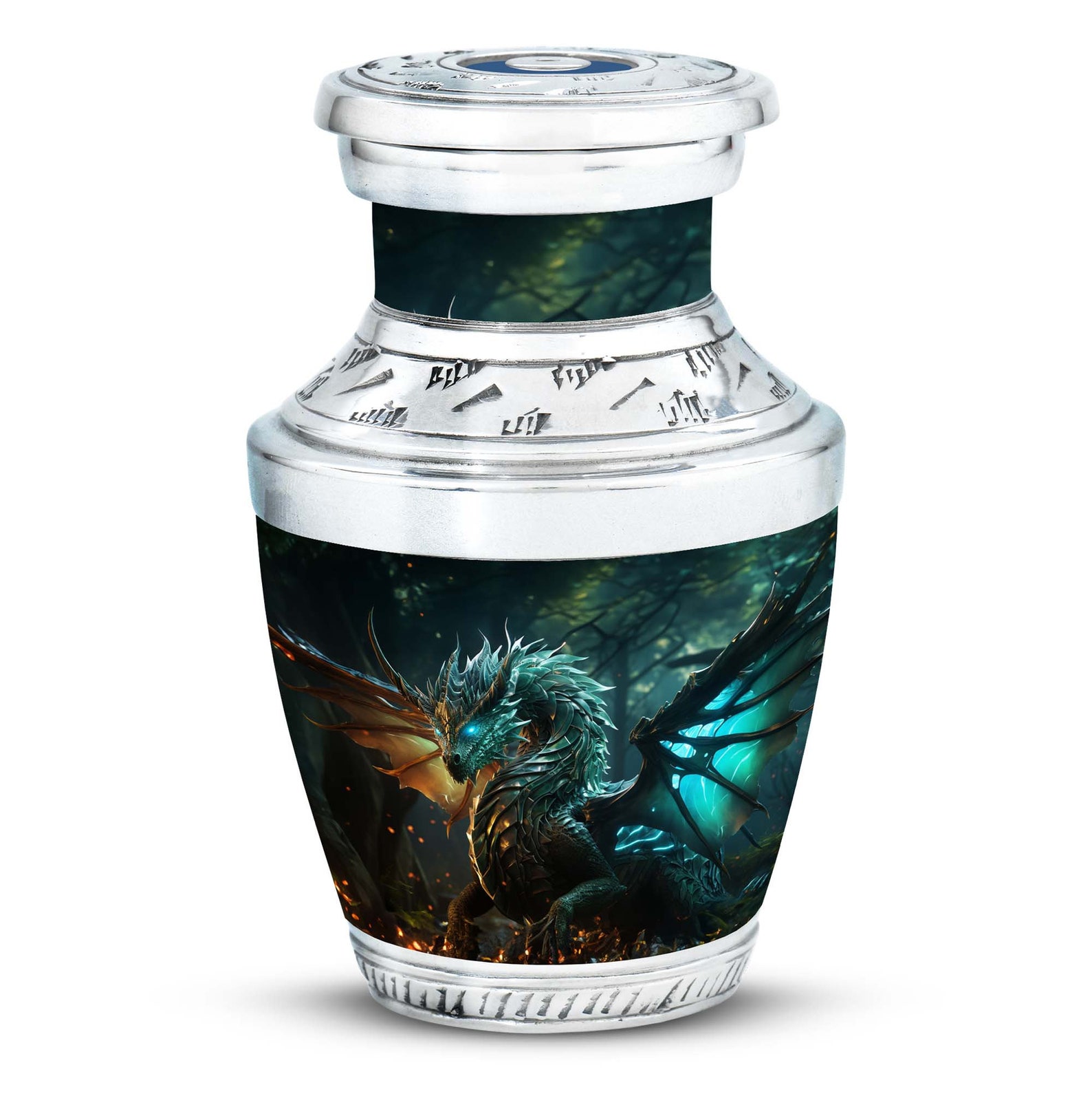 Dragon Urn for Ashes – Ashes Keepsake Urn, Modern Decorative Burial Urn ...