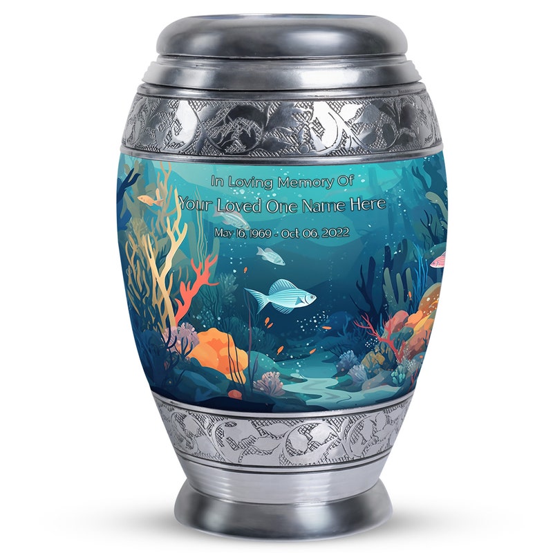 Adult Urns Fish - Etsy UK