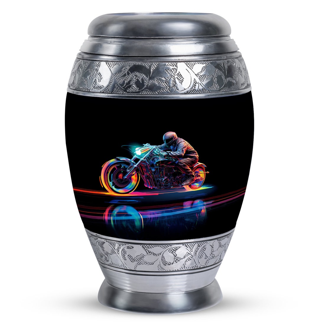Motorcycle Ashes Urns for Cremation Ashes - Modern Urns for Human Ashes ...