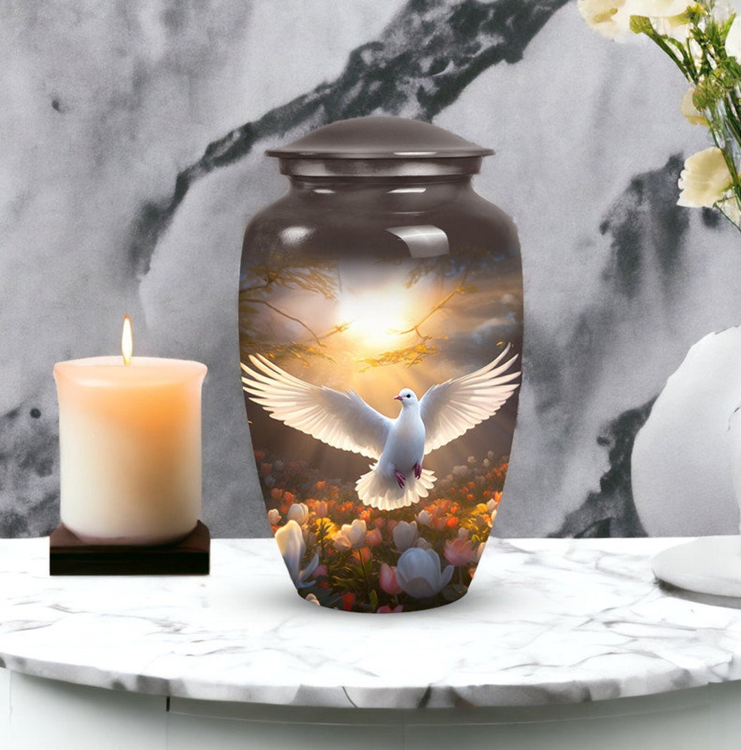 Personalized Dove Memorial Urn - Custom Engrave - Etsy