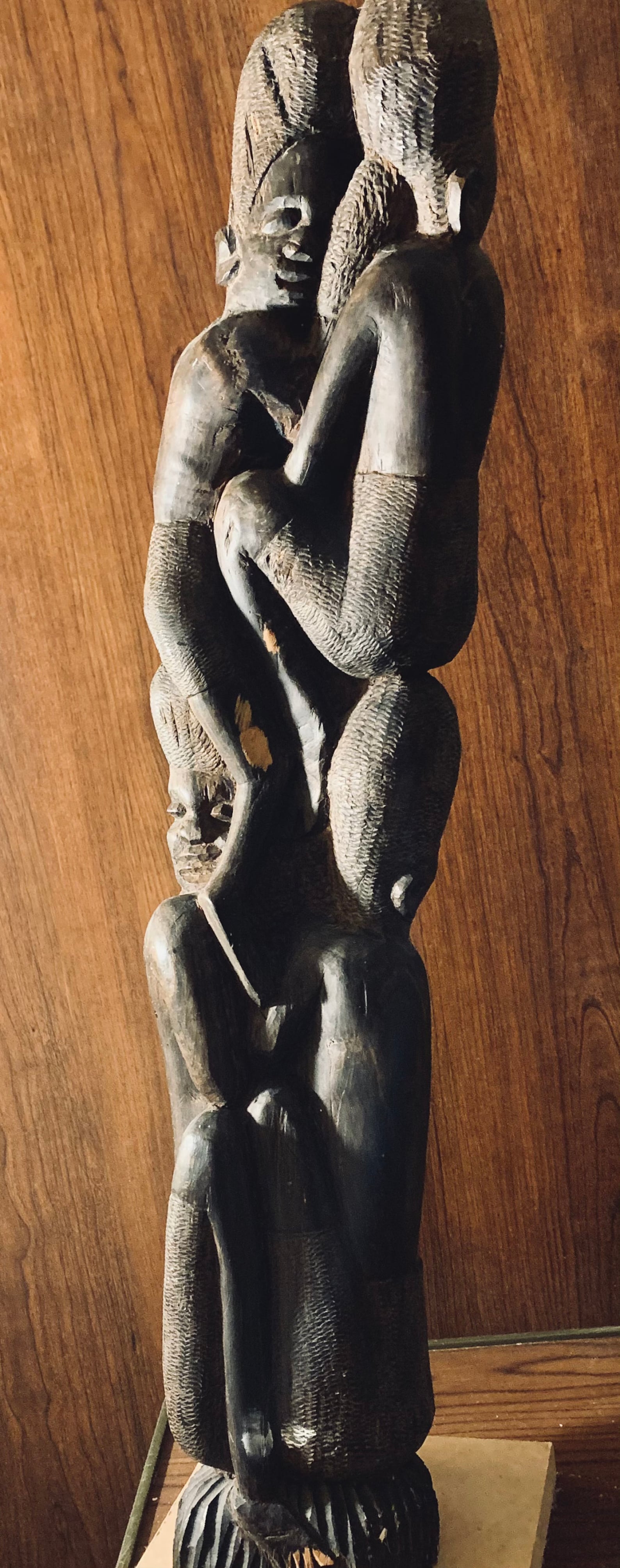 One-of-kind Hand Made Ebony Wood Makonde Carving From East Africa - Etsy