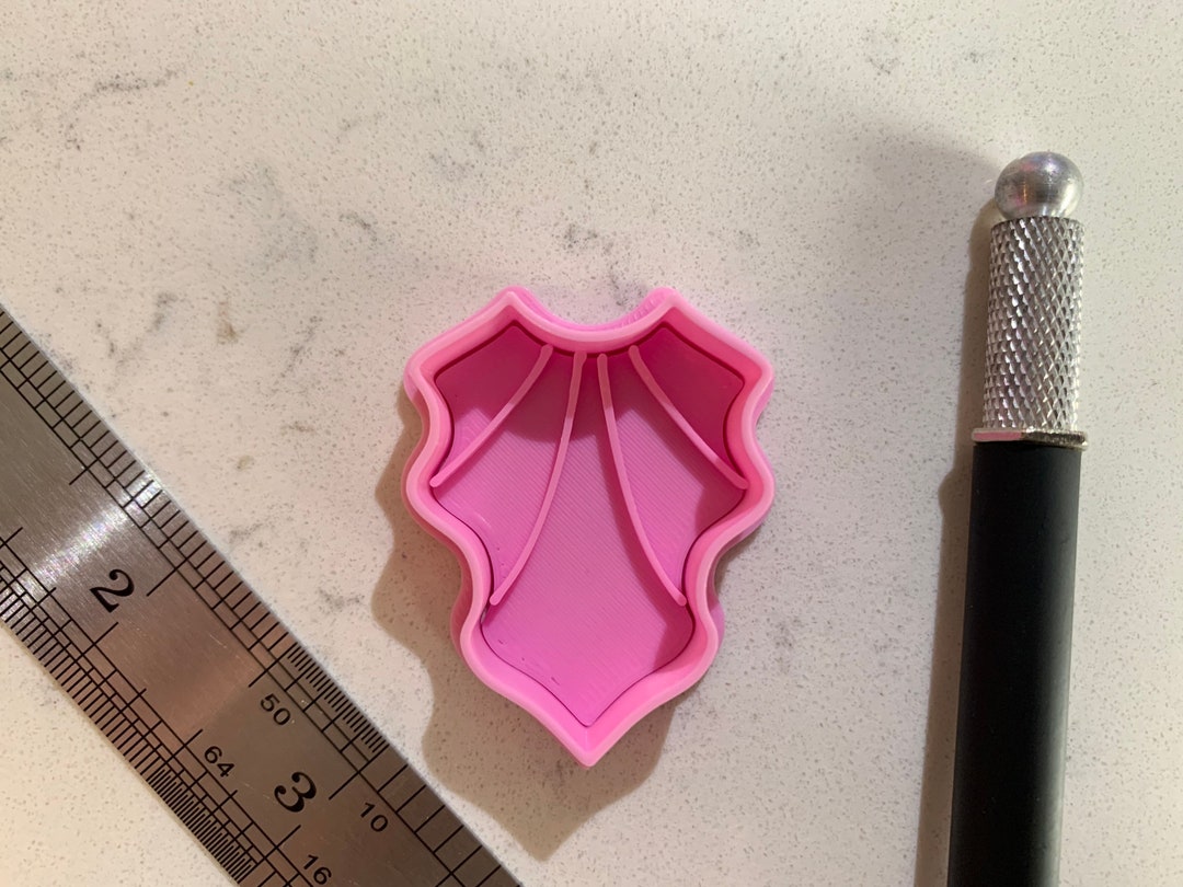 3D Printed Polymer Corset Clay Cutter - Clay Earring Cutter - Fondant ...