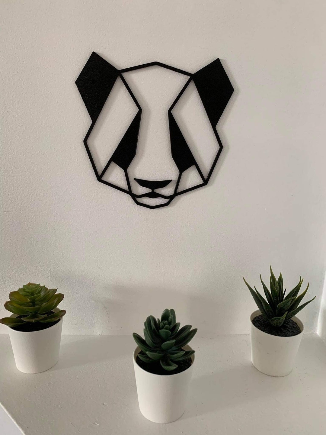 Wall Decoration Panda 3d Printed - Etsy